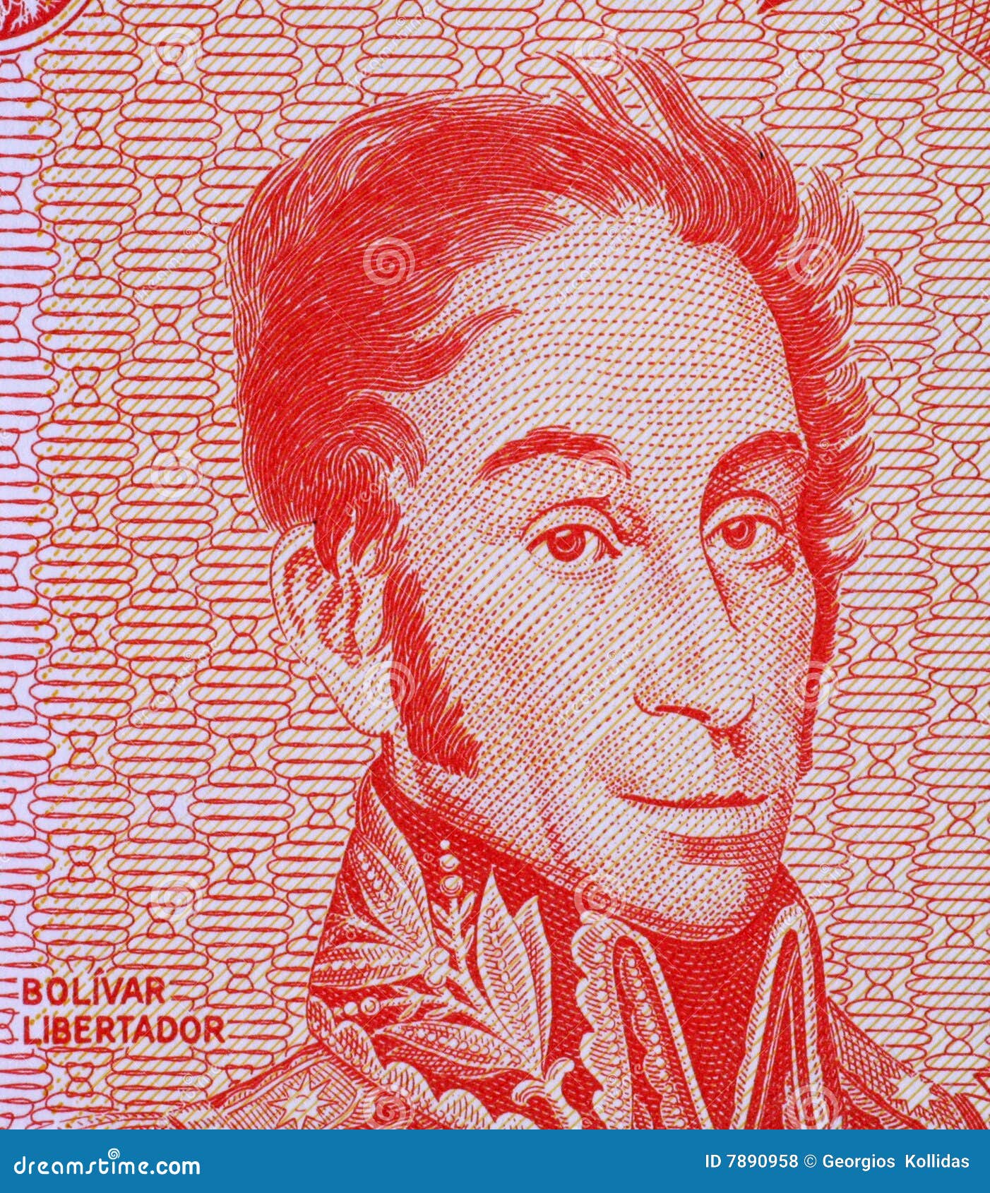 Simon Bolivar stock photo. Image of simon, portrait, leader - 7890958