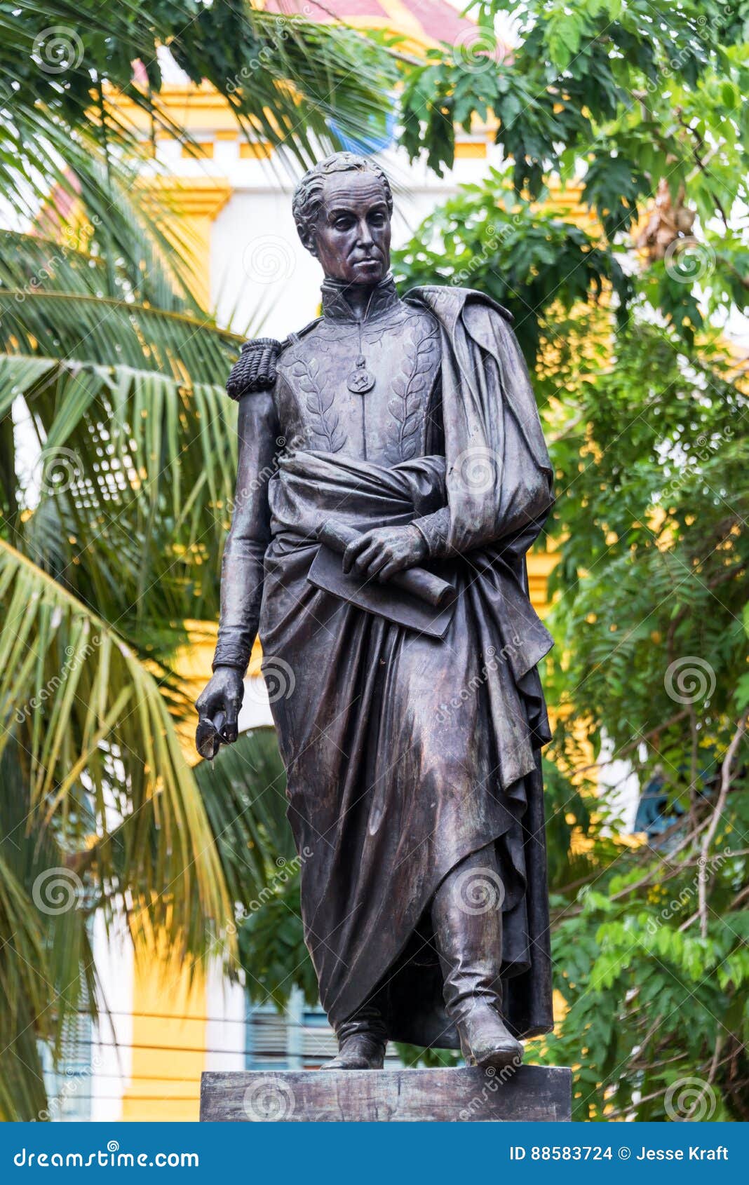Statue Of Simon Bolivar And Horse, Independence Monument, Los Proceres ...
