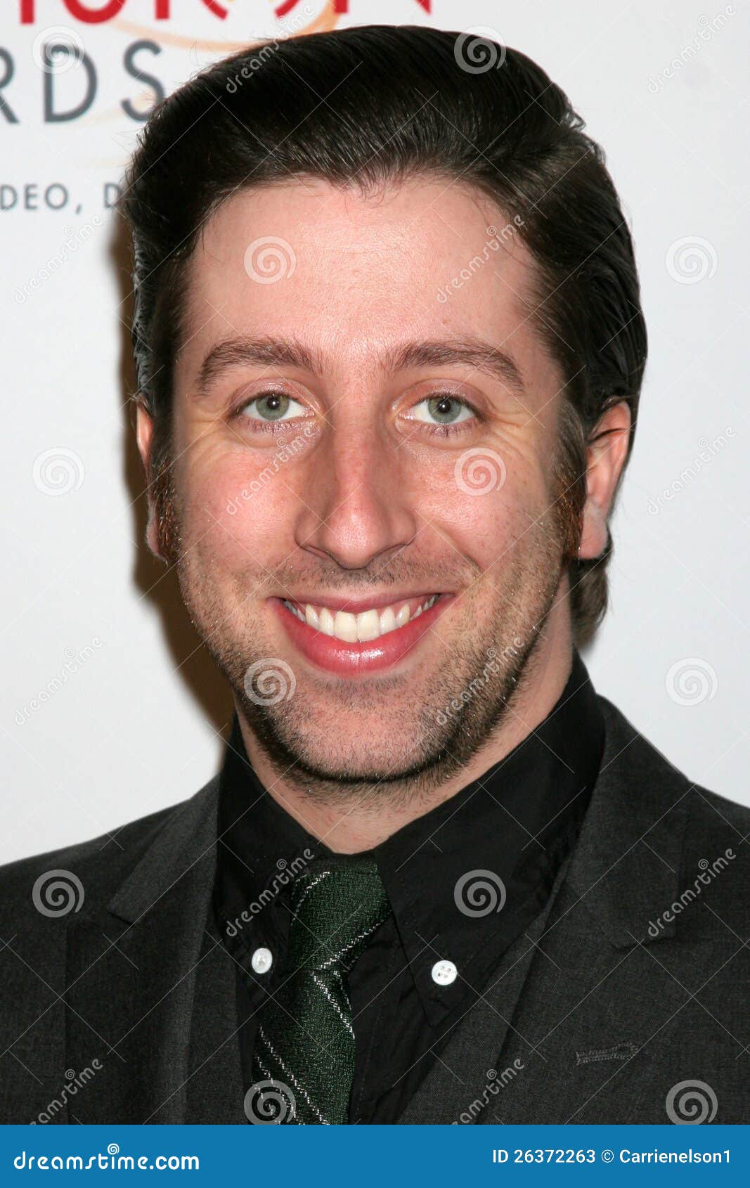 Simon Helberg editorial stock photo. Image of awards - 26372263