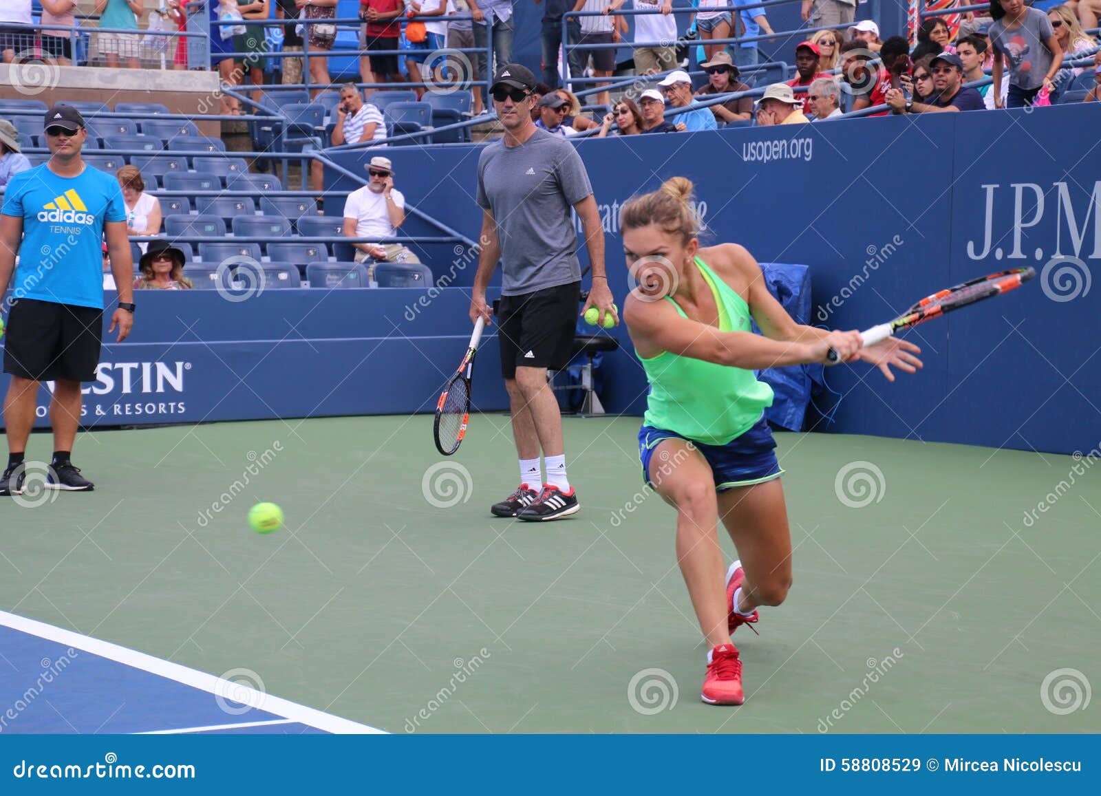 Simona Halep editorial stock image. Image of event, meadows - 58808529