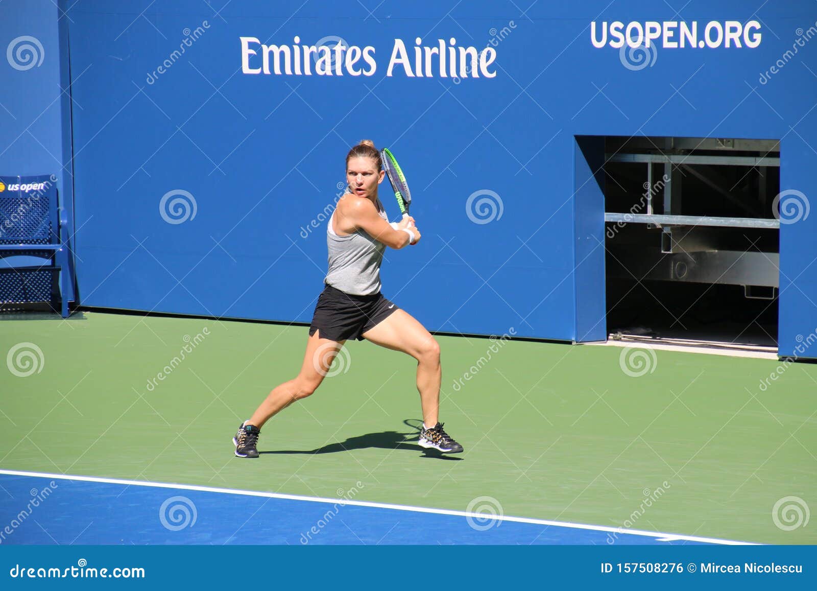 Simona Halep editorial photo. Image of simona, open - 157508276
