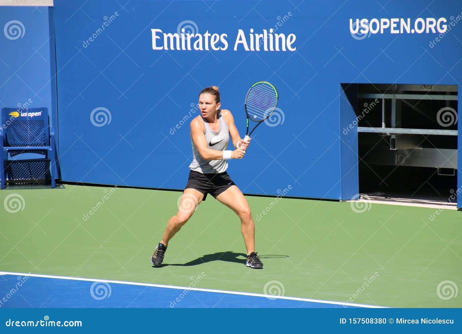 Simona Halep editorial image. Image of tennis, flushing - 157508380