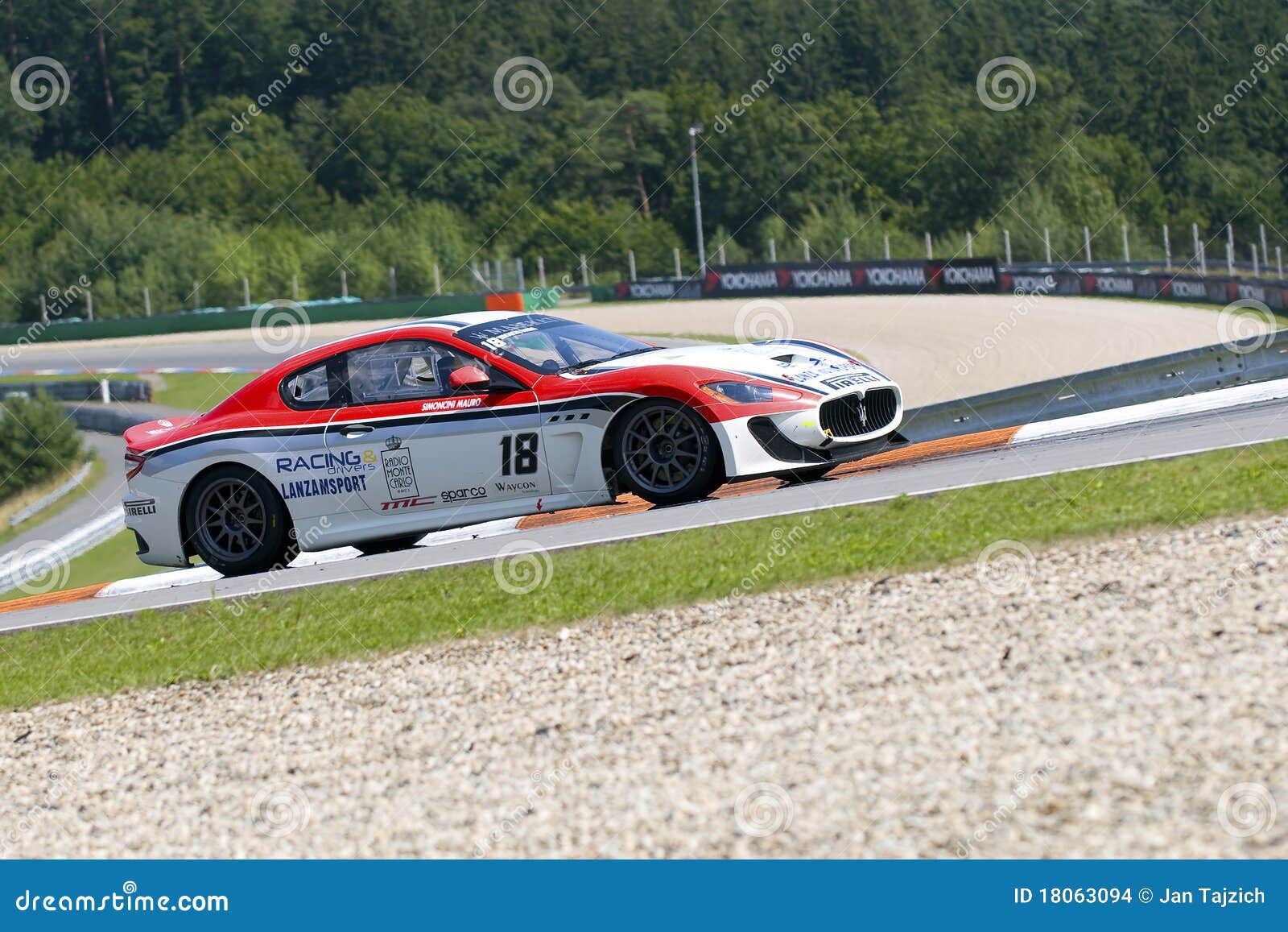 Simoncini Mauro in Action at FIA WTCC the Trofeo Editorial Stock Image ...