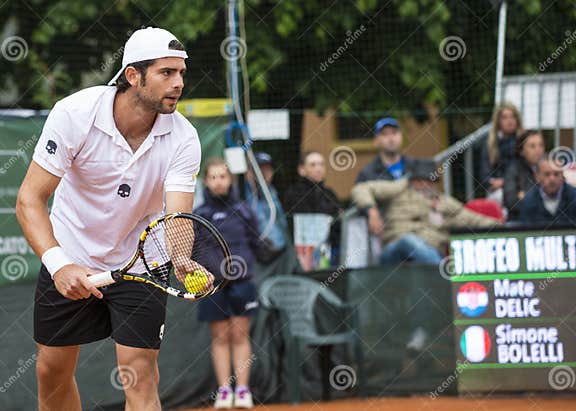 Simone Bolelli editorial photography. Image of winner - 40209812