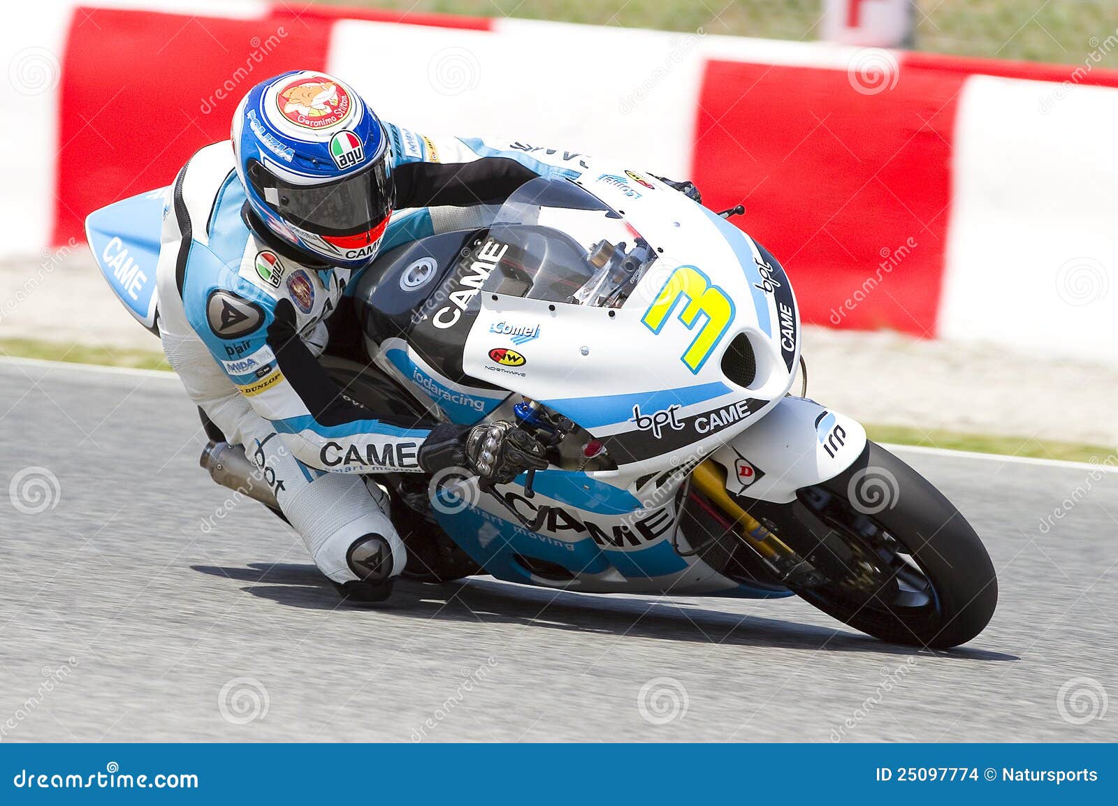 Simone Corsi racing editorial stock image. Image of barcelona - 25097774