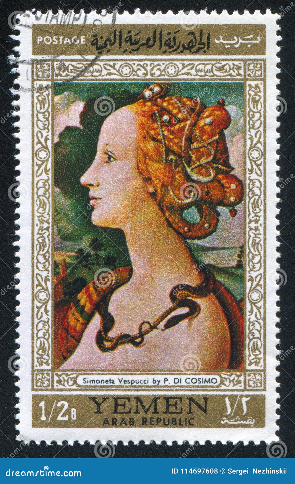 Simoneta Vespucci Durch Di Cosimo Redaktionelles Stockfoto - Bild von ...