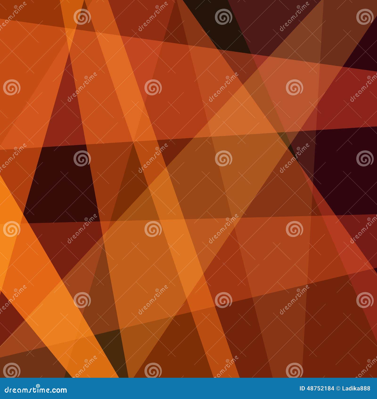 Simple Abstract Background Brown Triangles Stock Vector - Illustration ...
