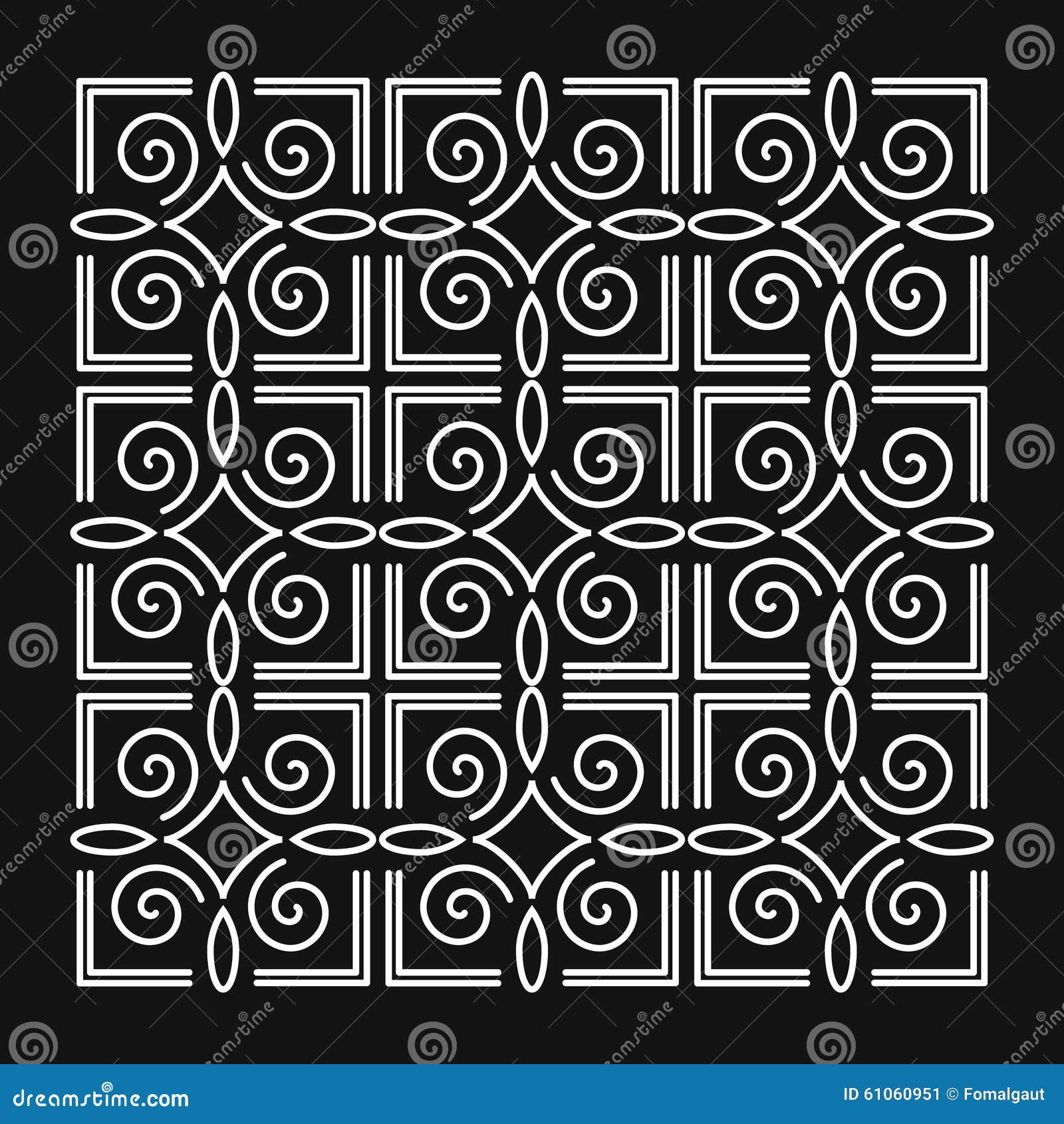 Simple Abstract Background. Monogram Design Elements, Graceful Template ...