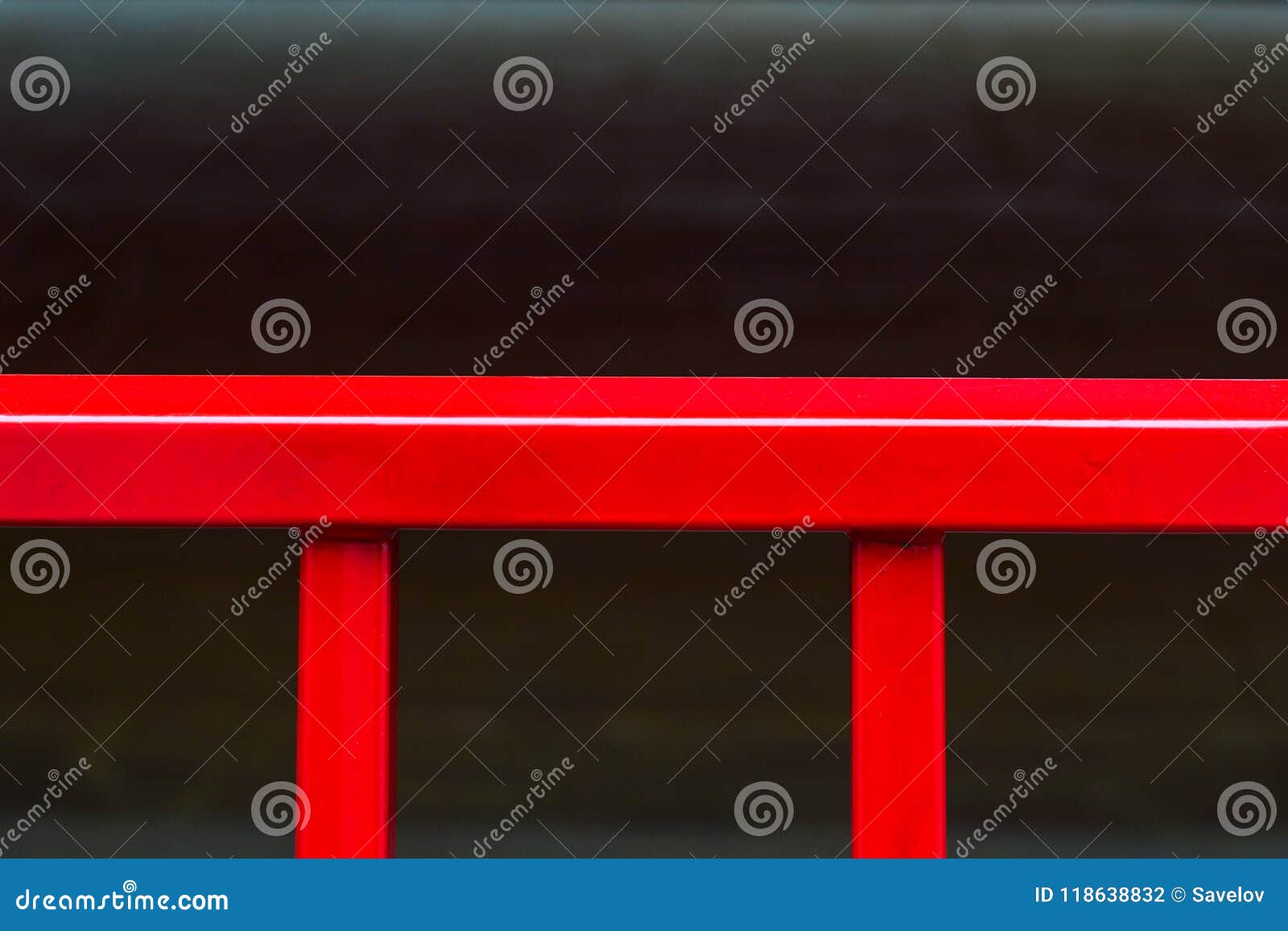Simple Abstract Background with a Red Metallic Structure Stock Photo ...