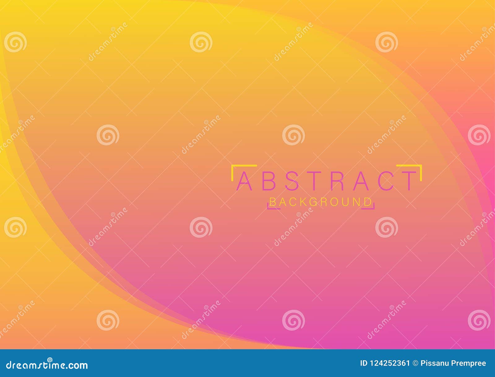 Simple Abstract Background Runded Curve Vector Illustration Stock ...