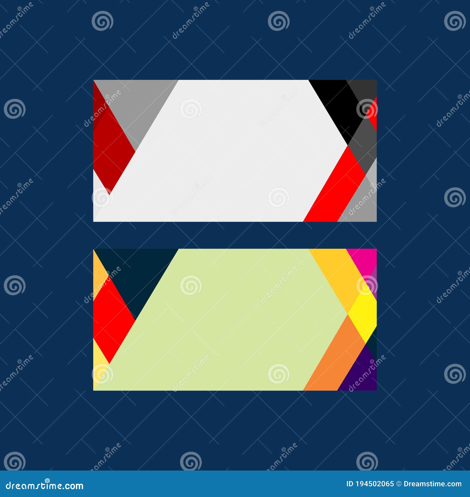 Simple Abstract Banner Background Vector Template Ideas Stock Vector ...