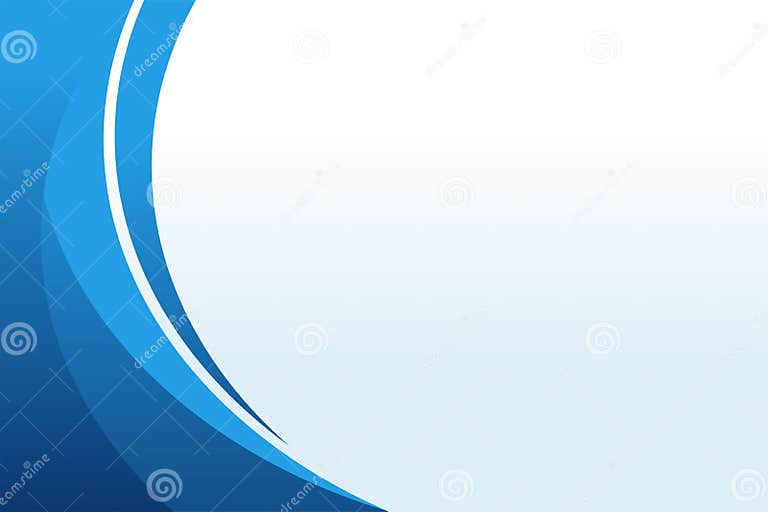 Simple Abstract Blue and White Wave Background Design Template Vector ...