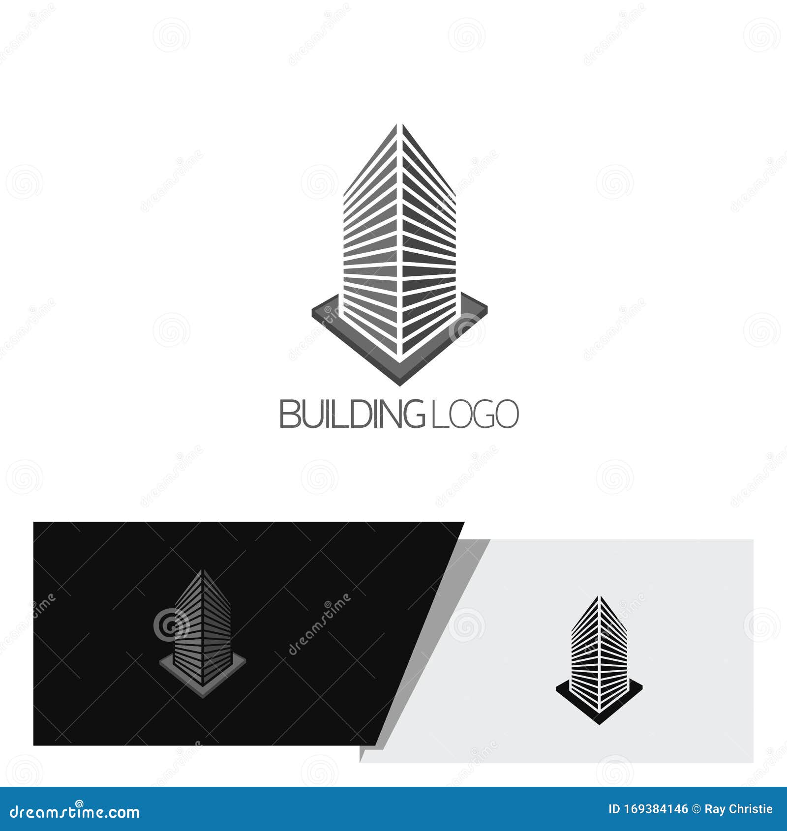 Simple Abstract Building or Construction Logo Stock Vector ...