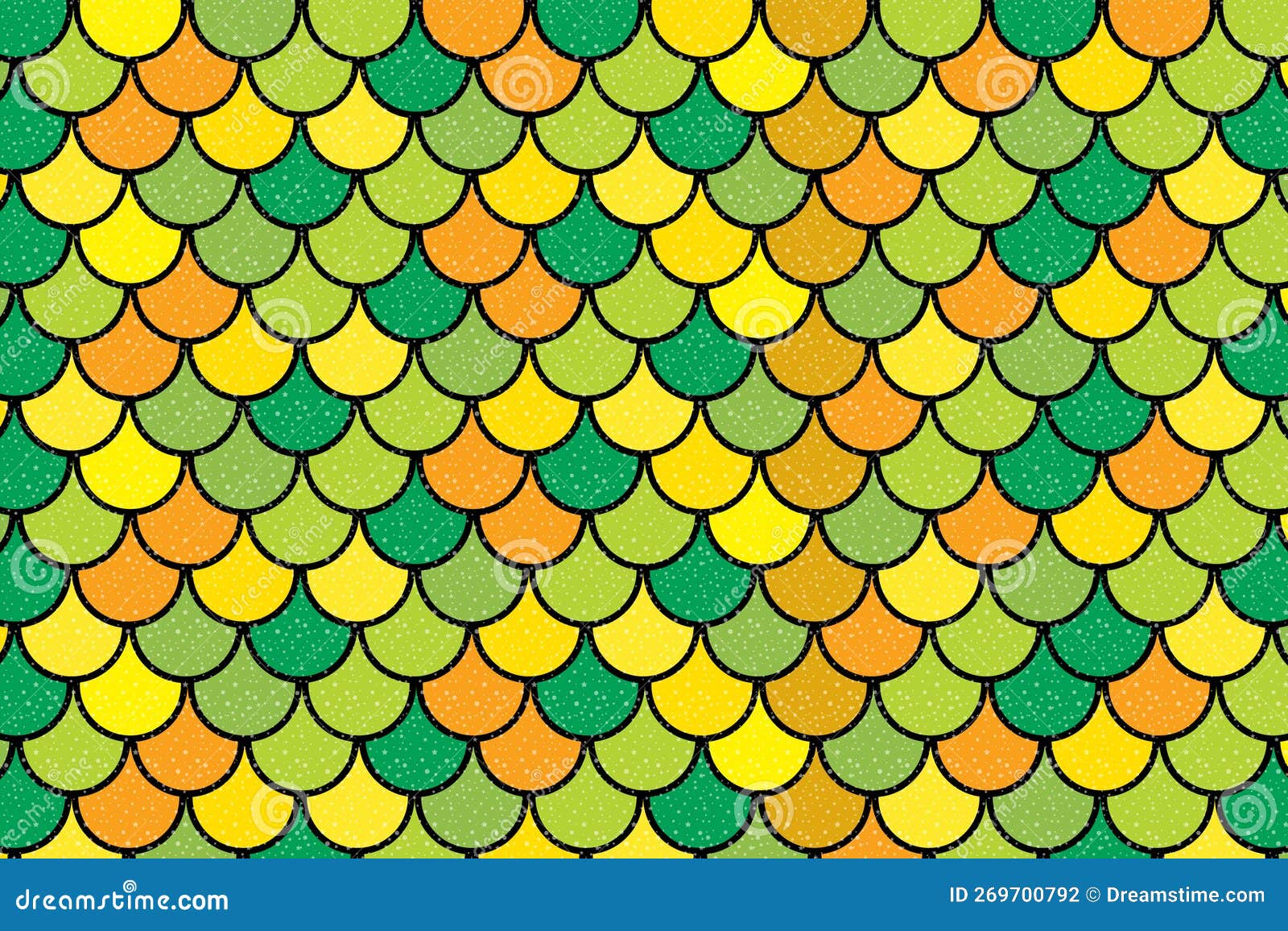 Simple Abstract Coloring Mermaid Pattern. Stock Vector - Illustration ...