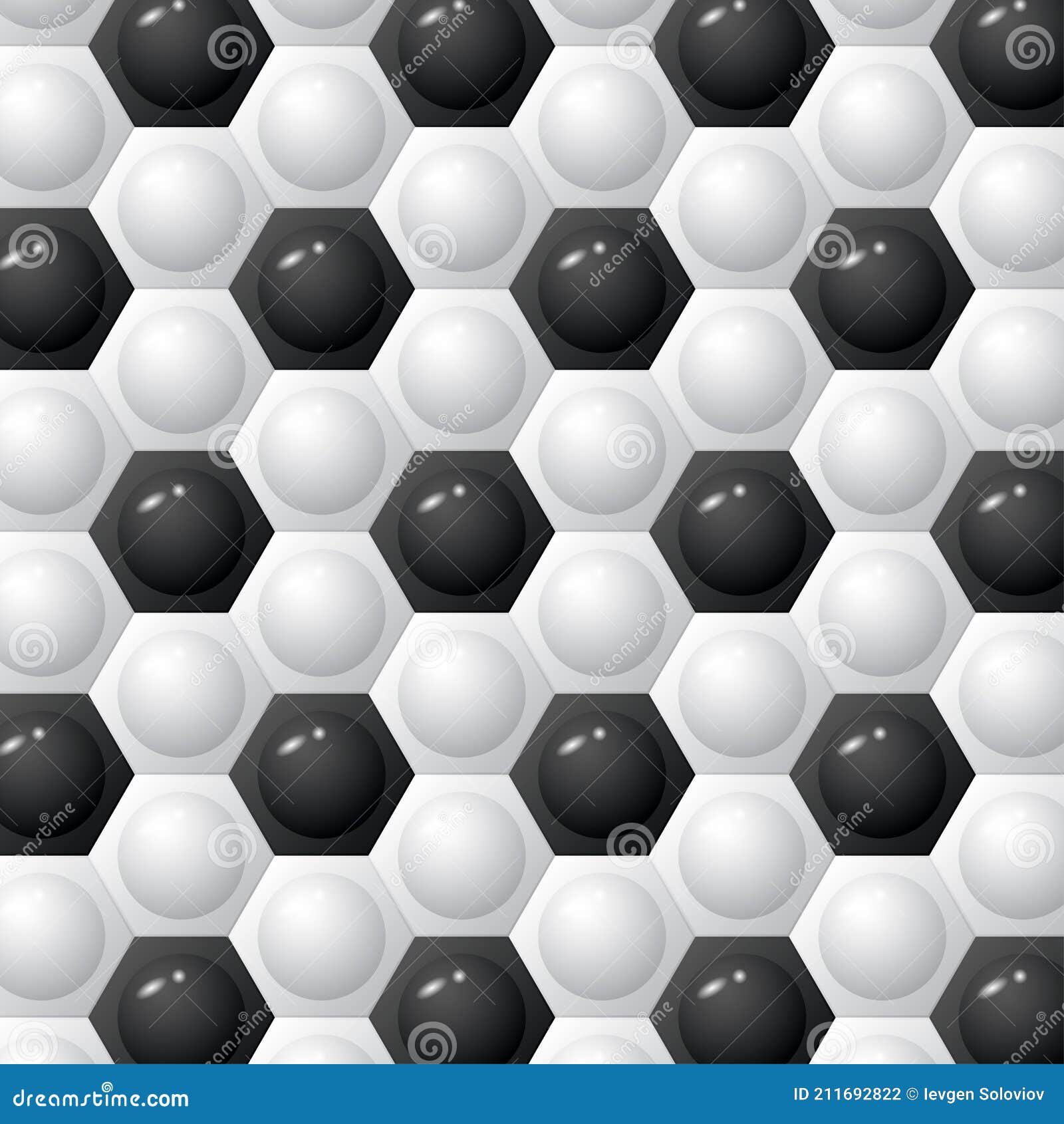 Hexagon Football Background Stock Vector - Illustration of objects ...