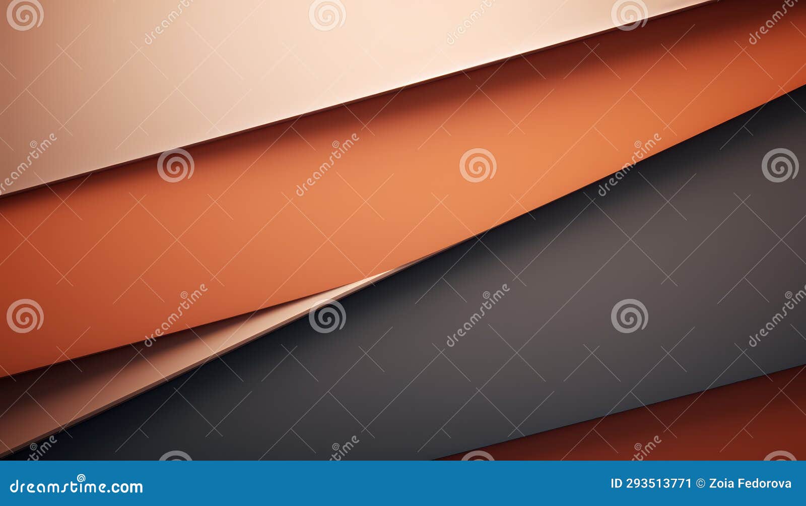 Simple Abstract 3D Background Stock Illustration - Illustration of bend ...