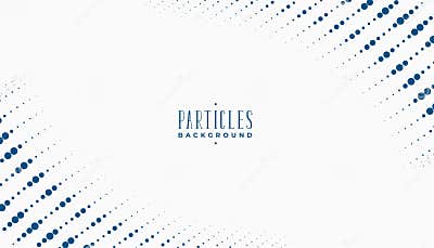 Simple and Abstract Dotted Particle Banner Design Stock Vector ...