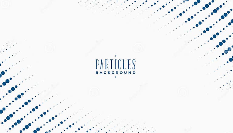 Simple and Abstract Dotted Particle Banner Design Stock Vector ...