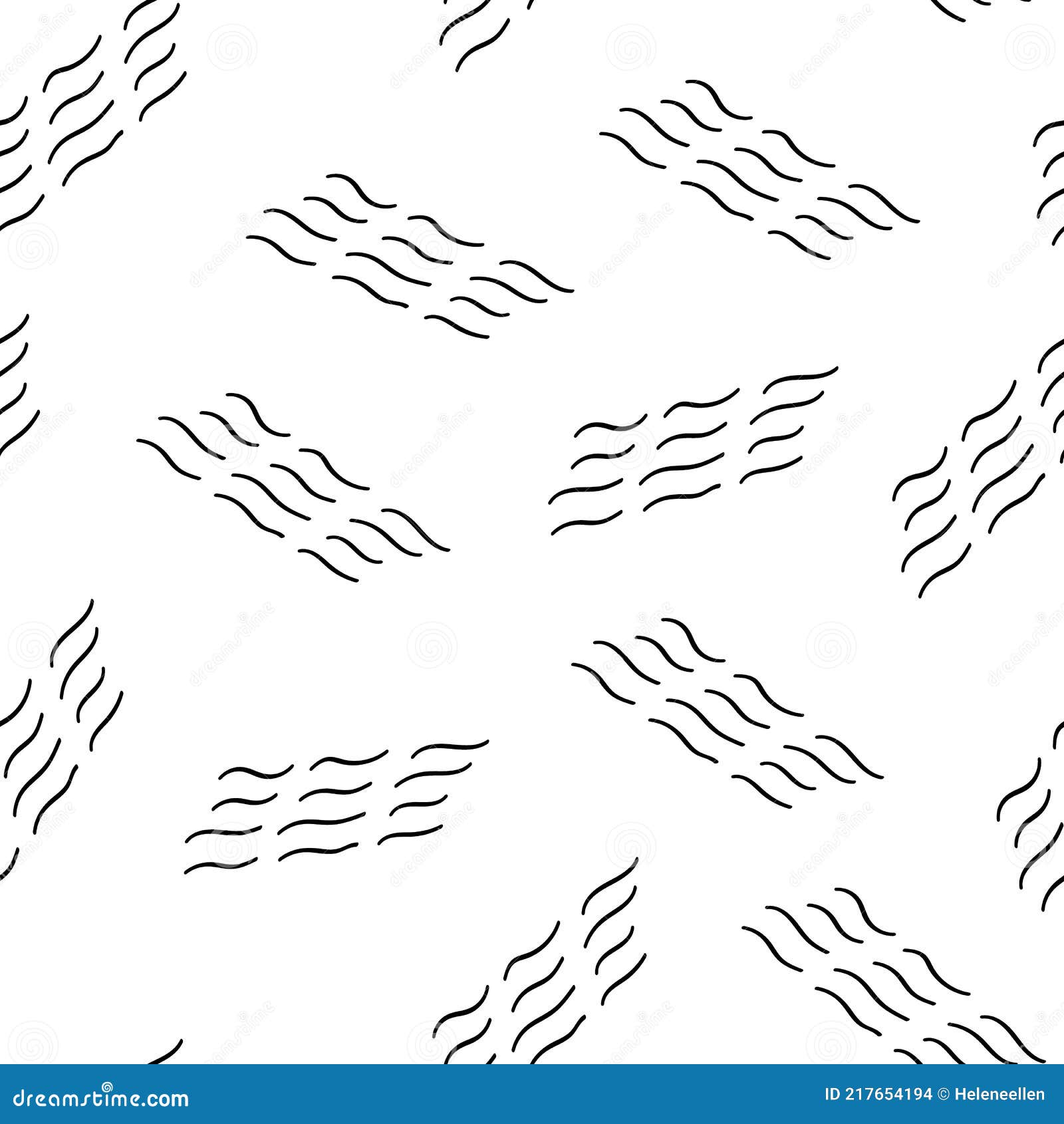 Simple Abstract Elements Black and White Parallel Lines Shapes Seamless ...