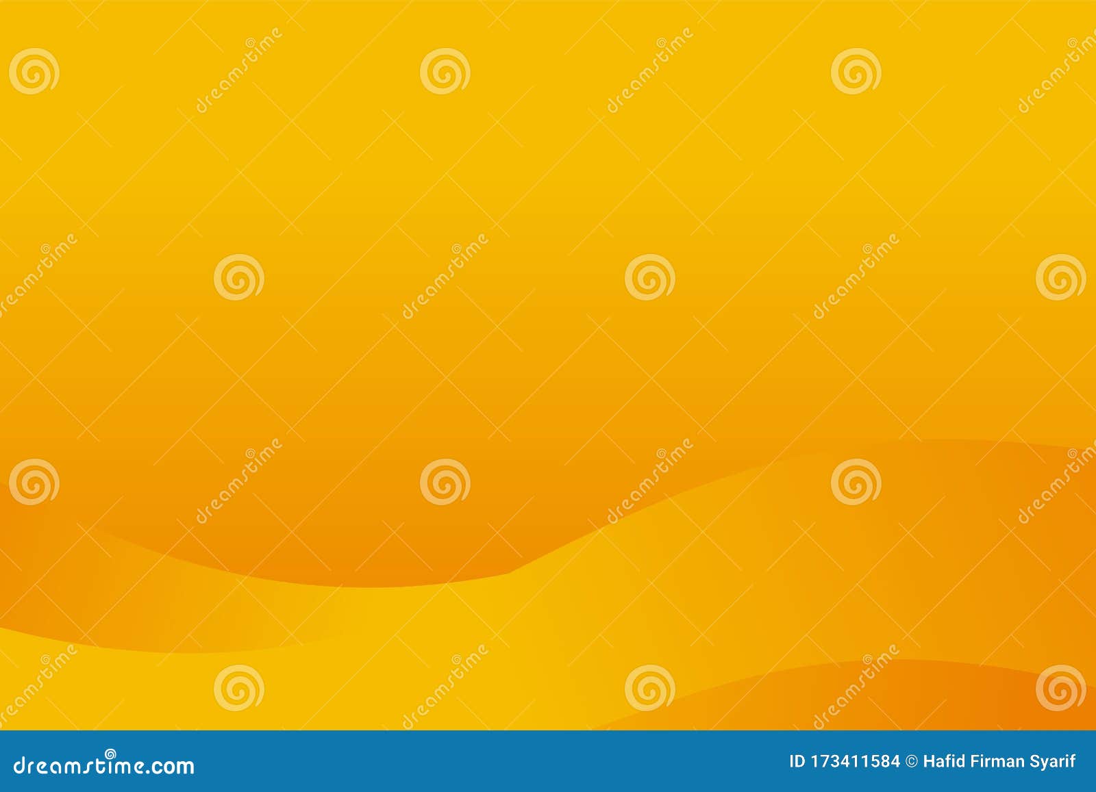 Simple Abstract Flat Yellow Orange Wave Background Design Template ...