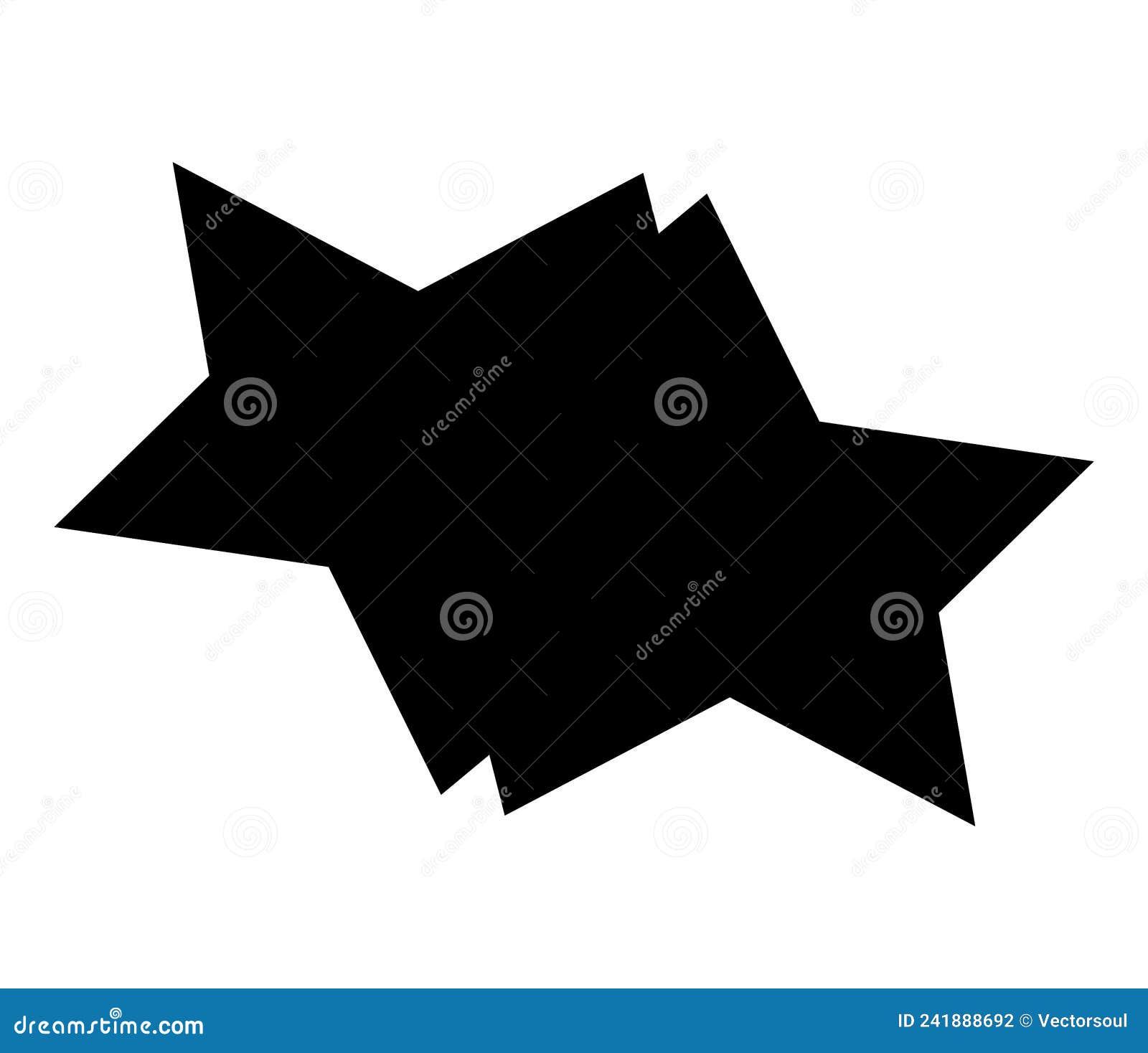 Simple Abstract Geometric Forms, Shapes. Random, Angular Vetor Design ...