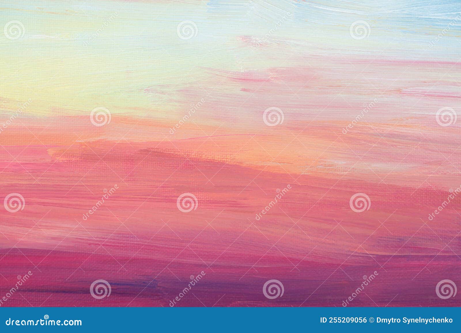 Simple Abstract Painting Background in Light Pink Tone. Stock Photo ...