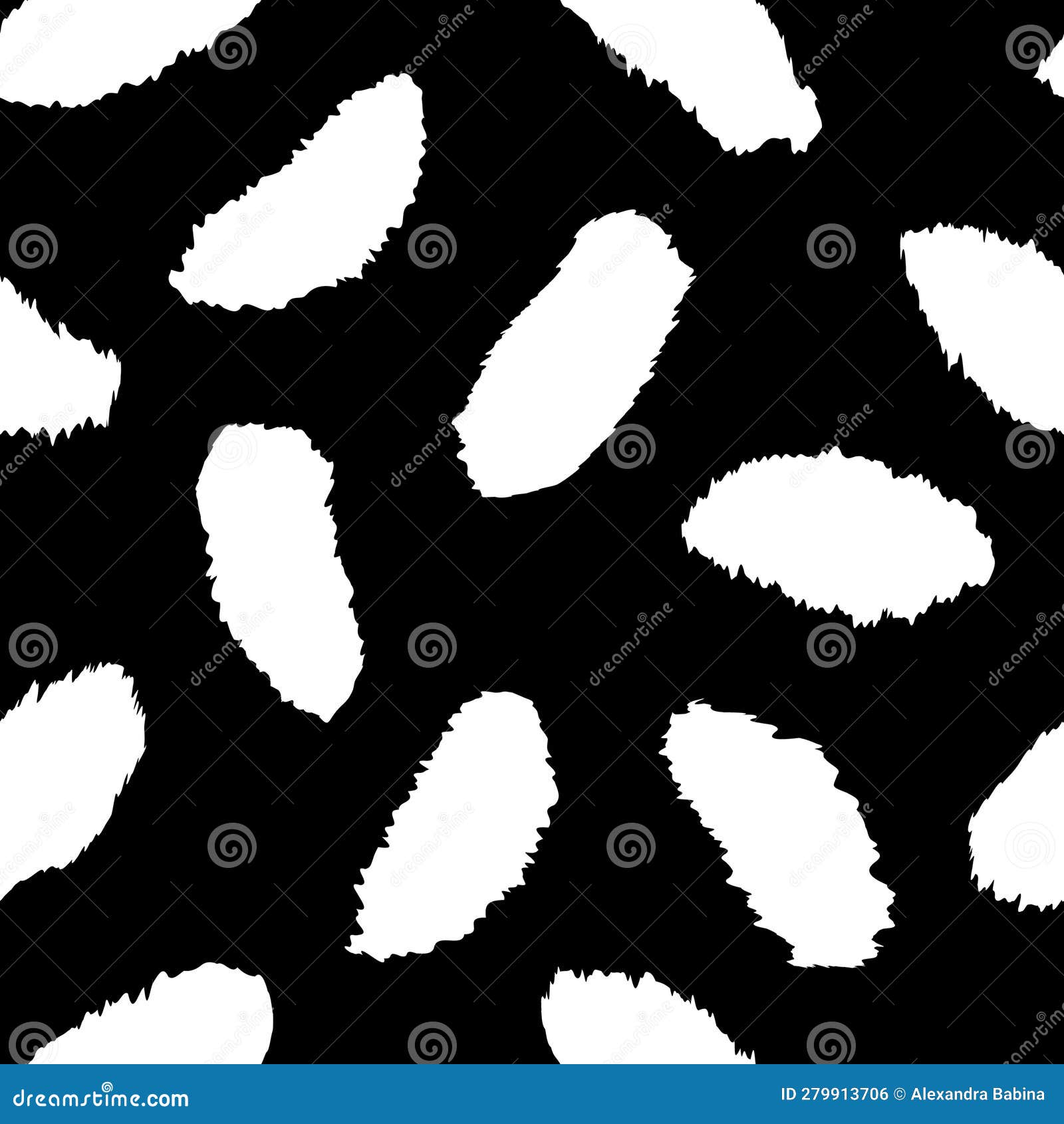 Red Speck On Black Background Seamless Pattern Cartoon Vector ...