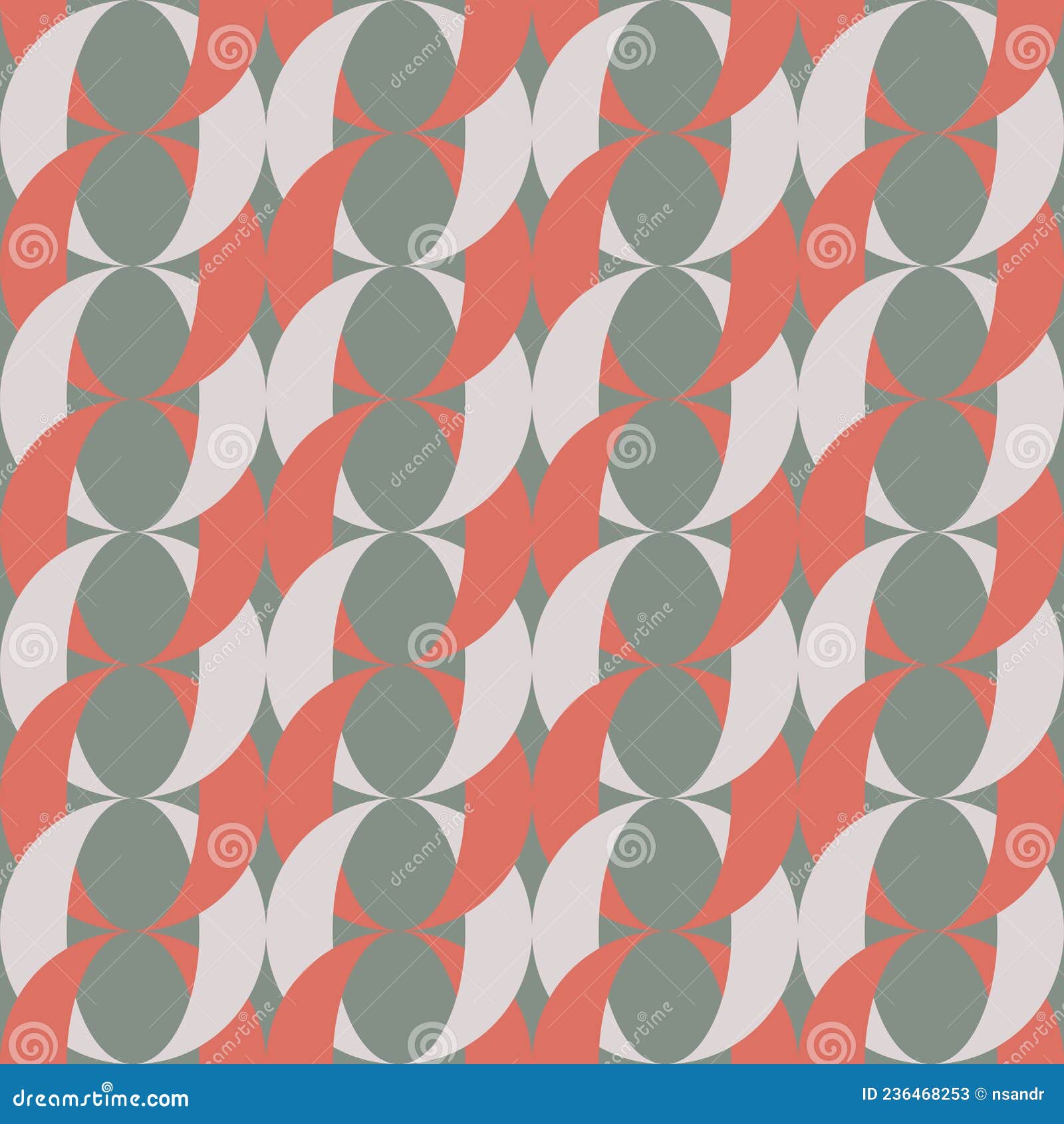 Simple Abstract Seamless Pattern - Accent for Any Surfaces Stock Vector ...