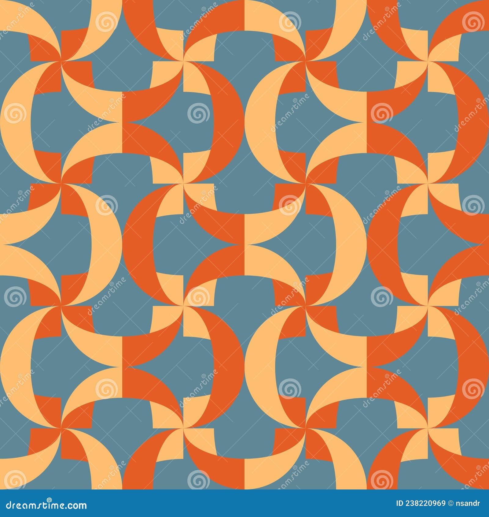 Simple Abstract Seamless Pattern - Accent for Any Surfaces Stock Vector ...