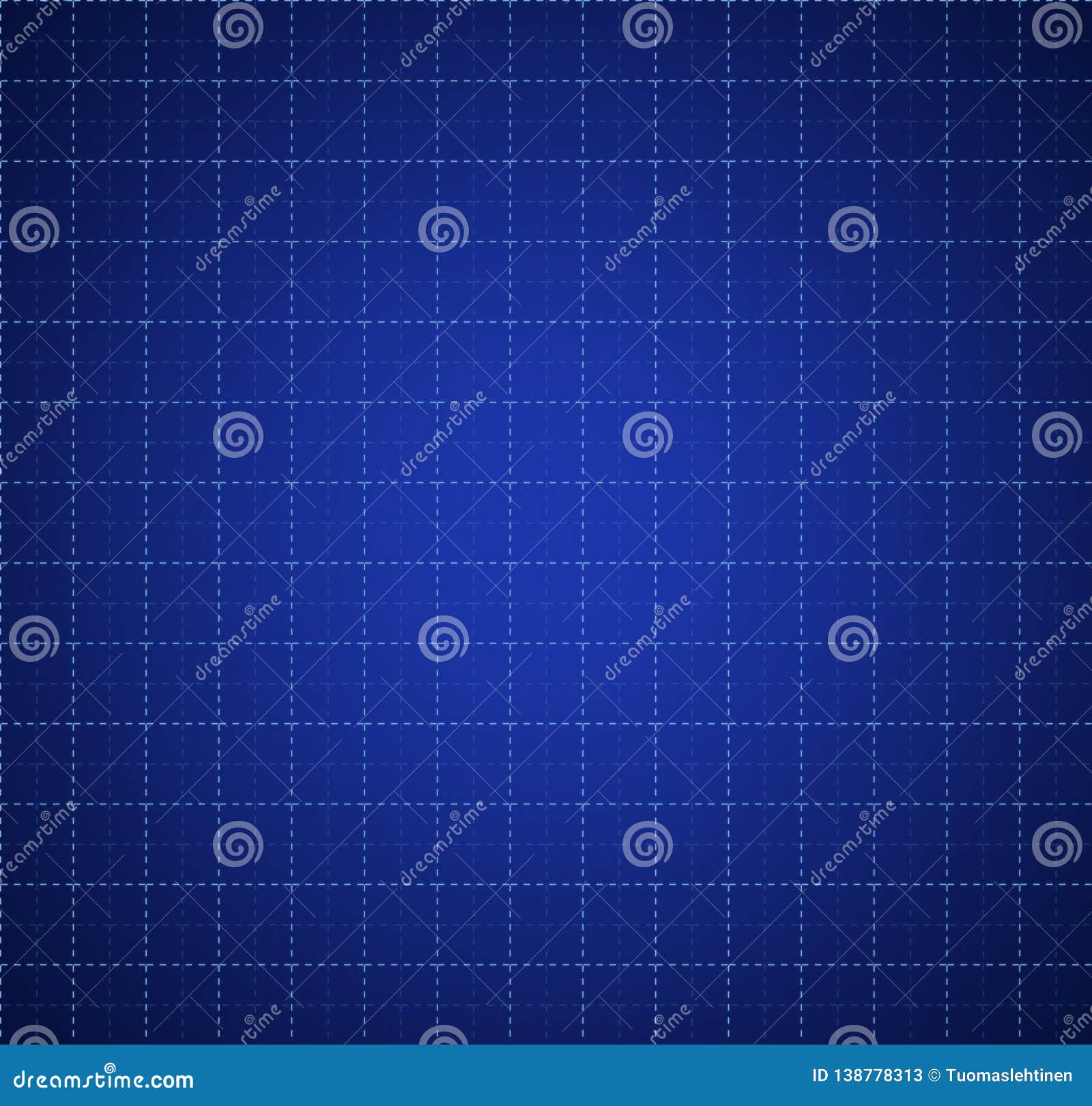 Square Grid on Blue Background Stock Illustration - Illustration of ...