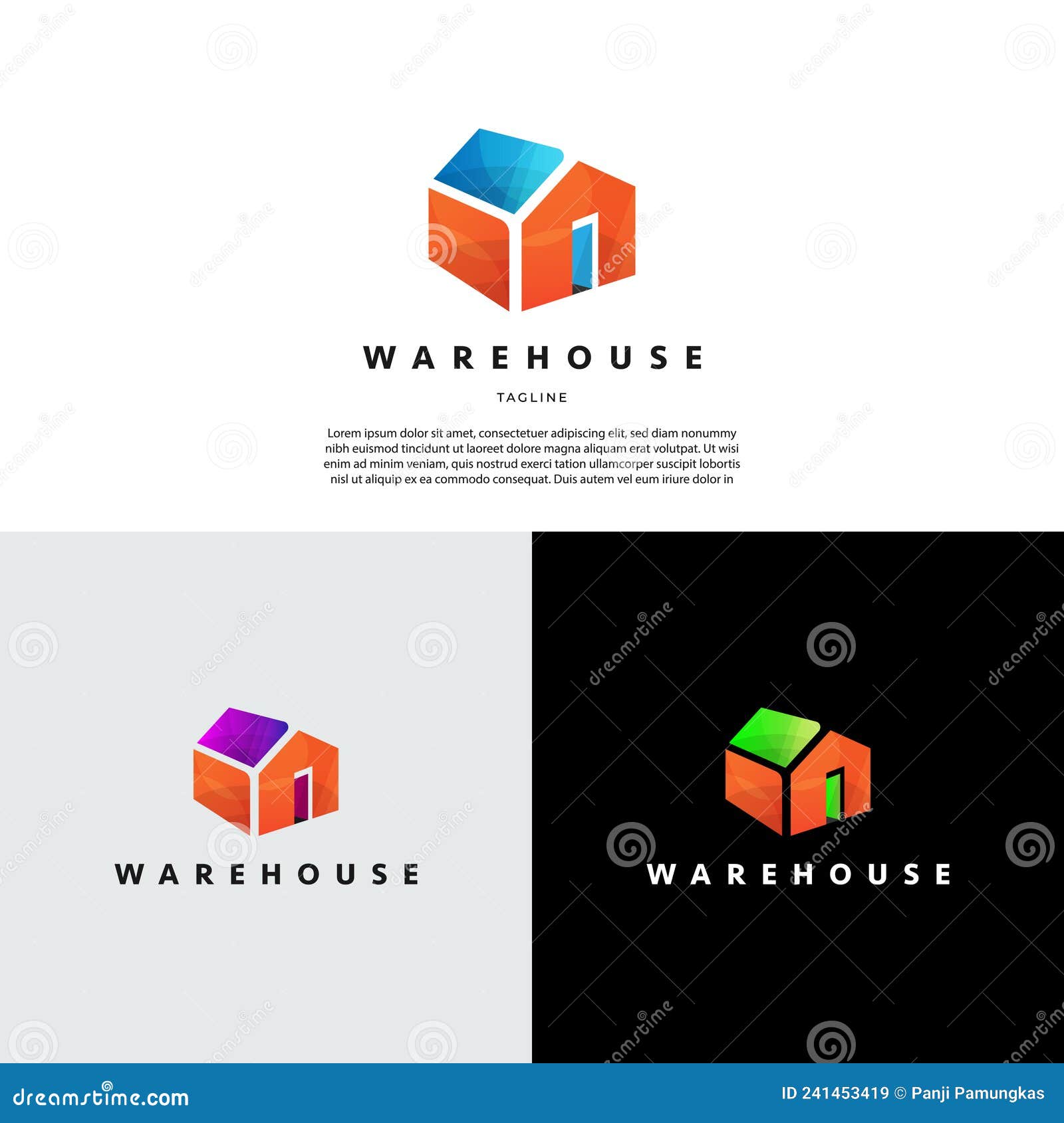 Simple Abstract Ware House Building Logo Sign Symbol Icon Stock ...