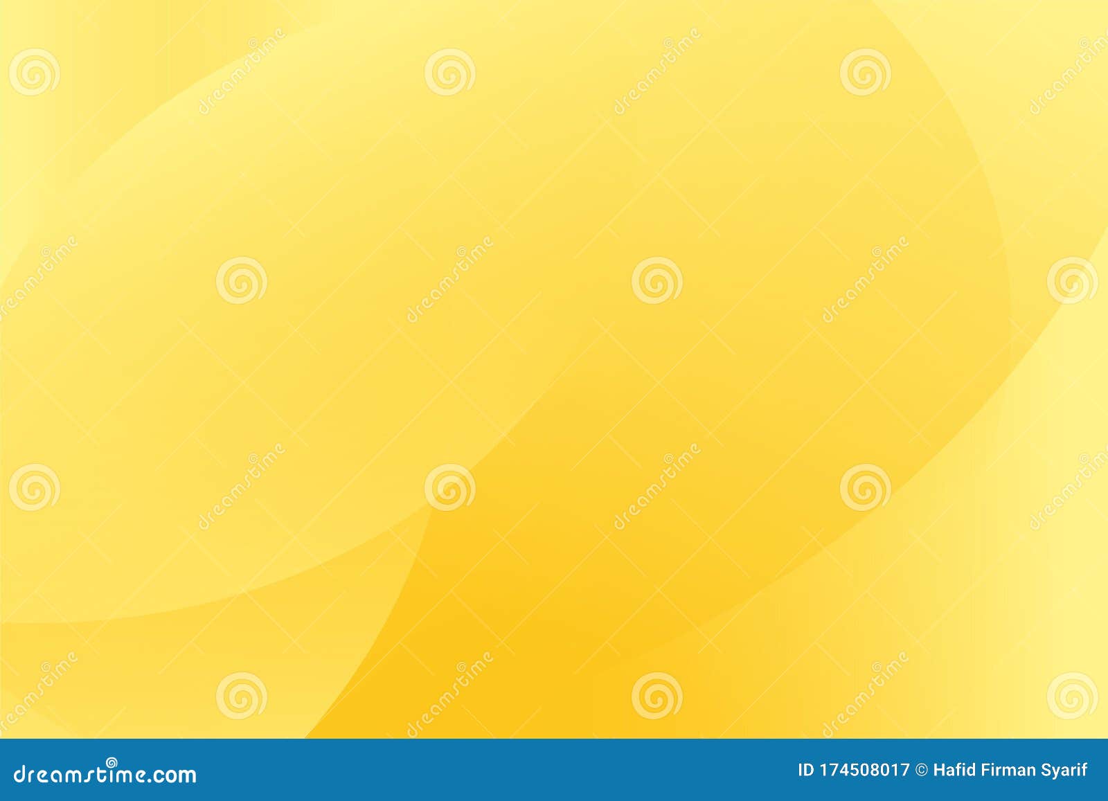 Simple Abstract Yellow Wave Gradient Background Design Template Vector ...