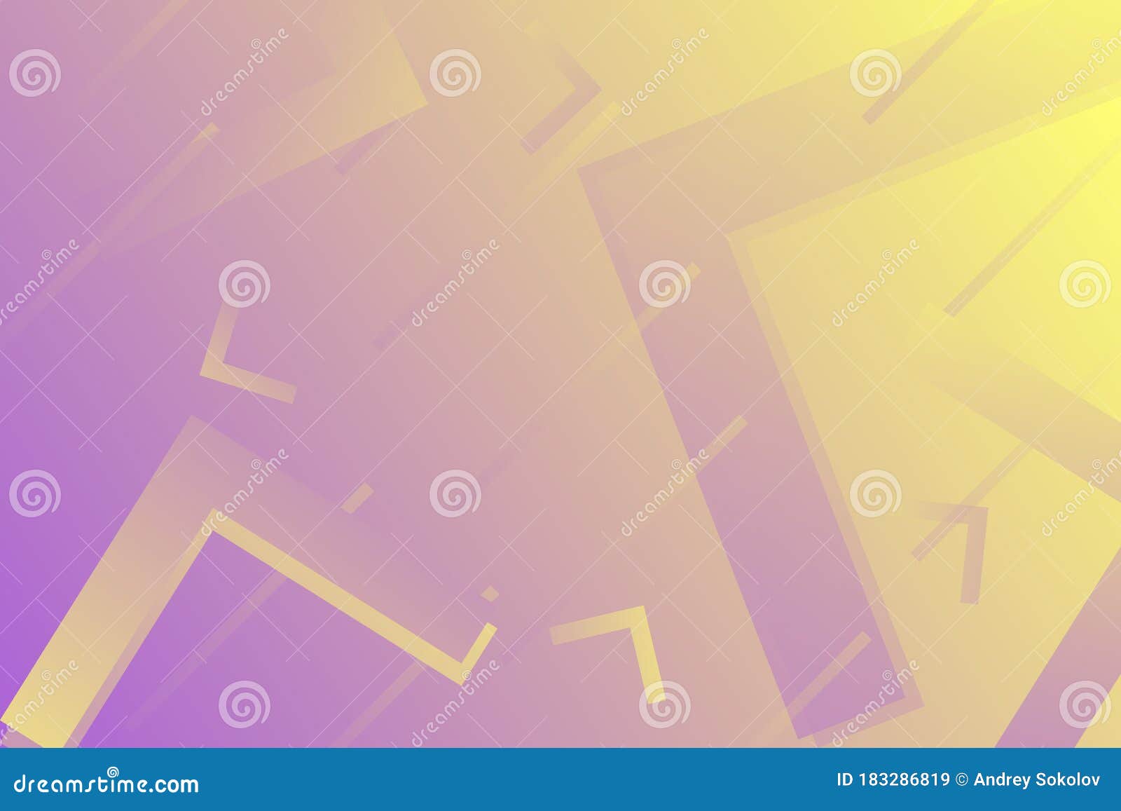 Simple Angular Abstract Background with Purple and Yellow Gradients ...