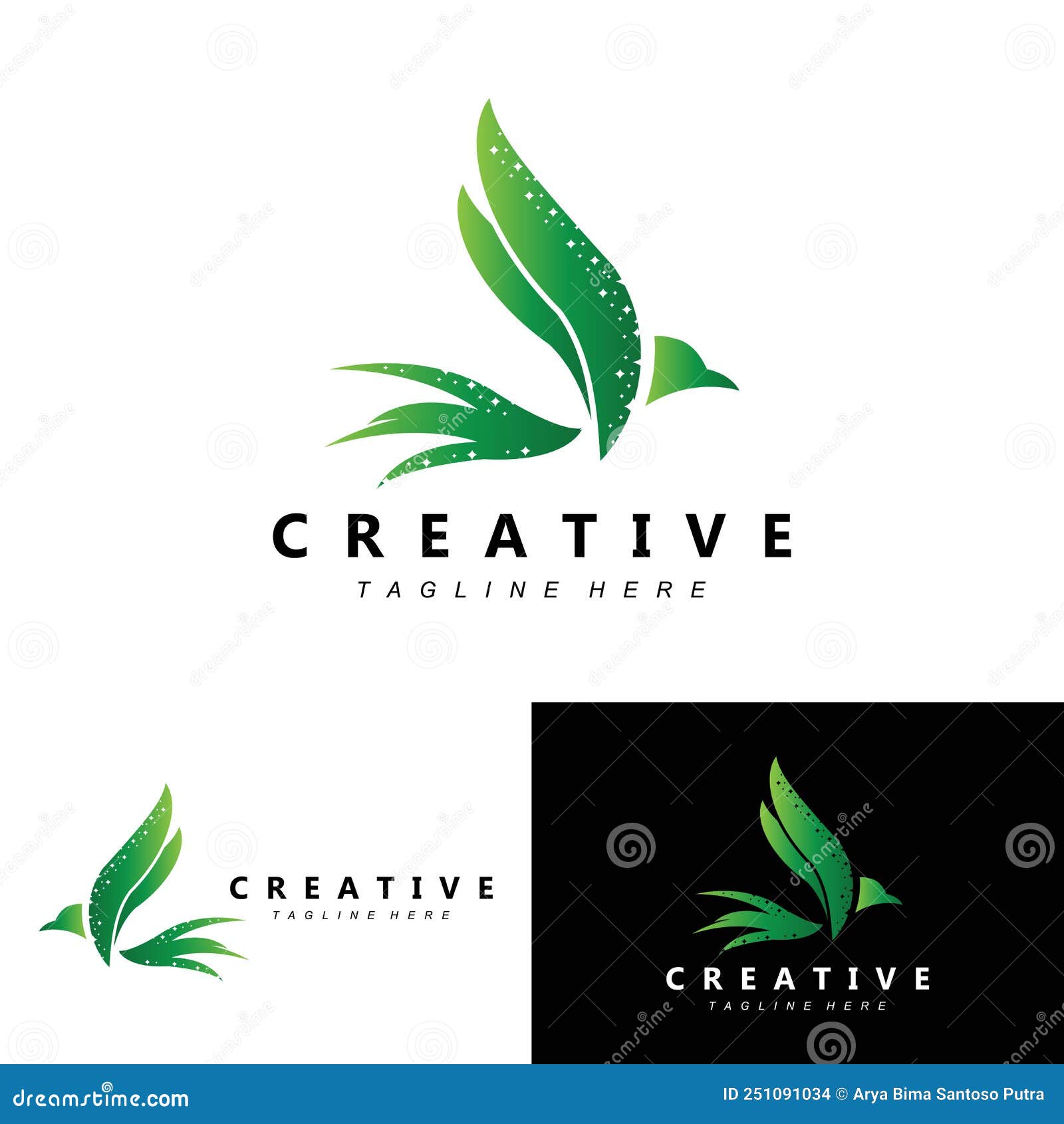 Simple Animal Bird Icon Vector Logo Stock Vector - Illustration of ...