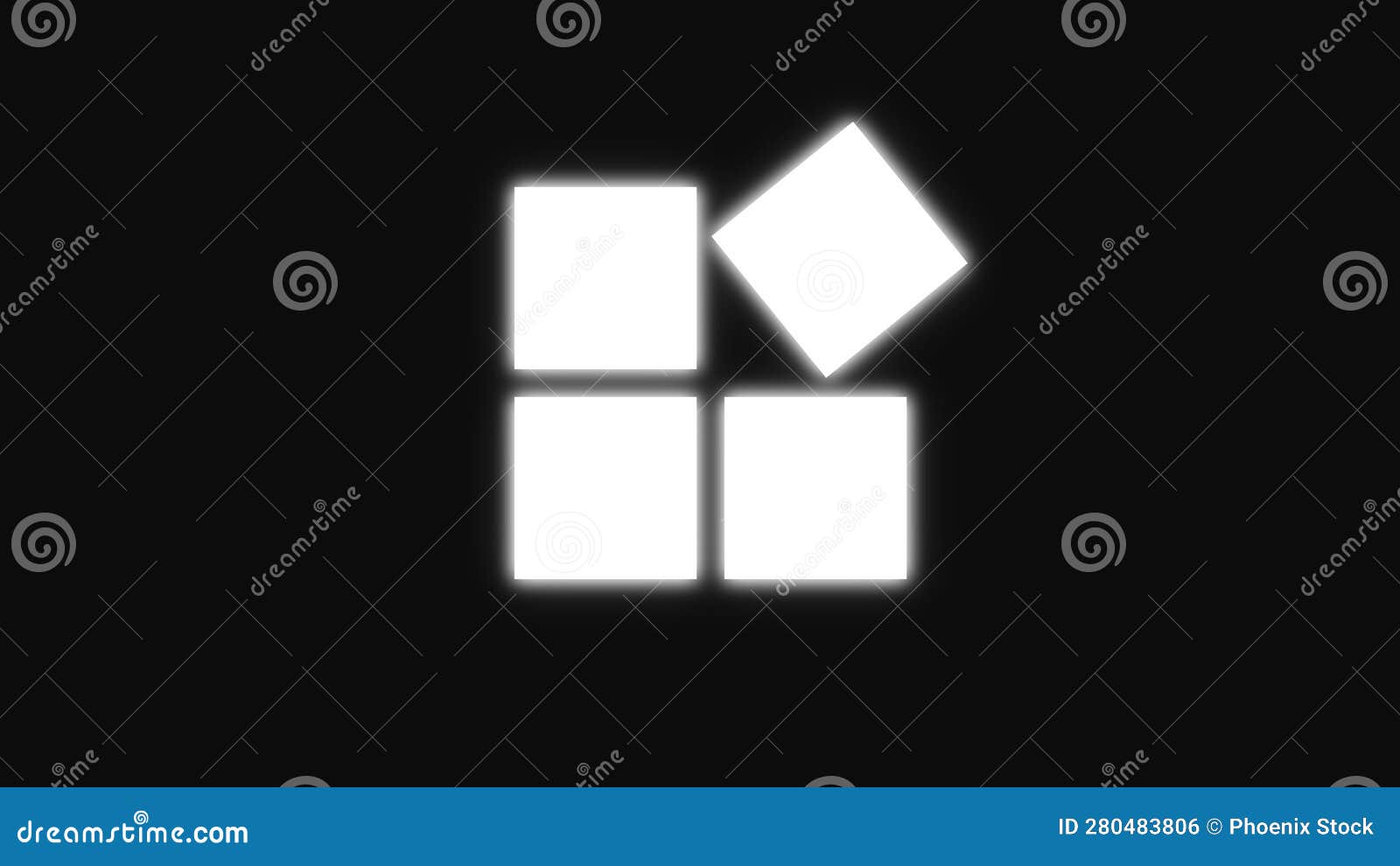 Simple animation. stock illustration. Illustration of flying - 280483806