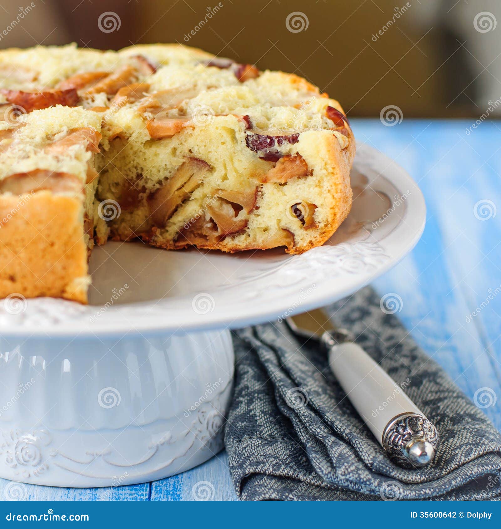 Simple Apple Pie stock photo. Image of fruit, pear, background - 35600642