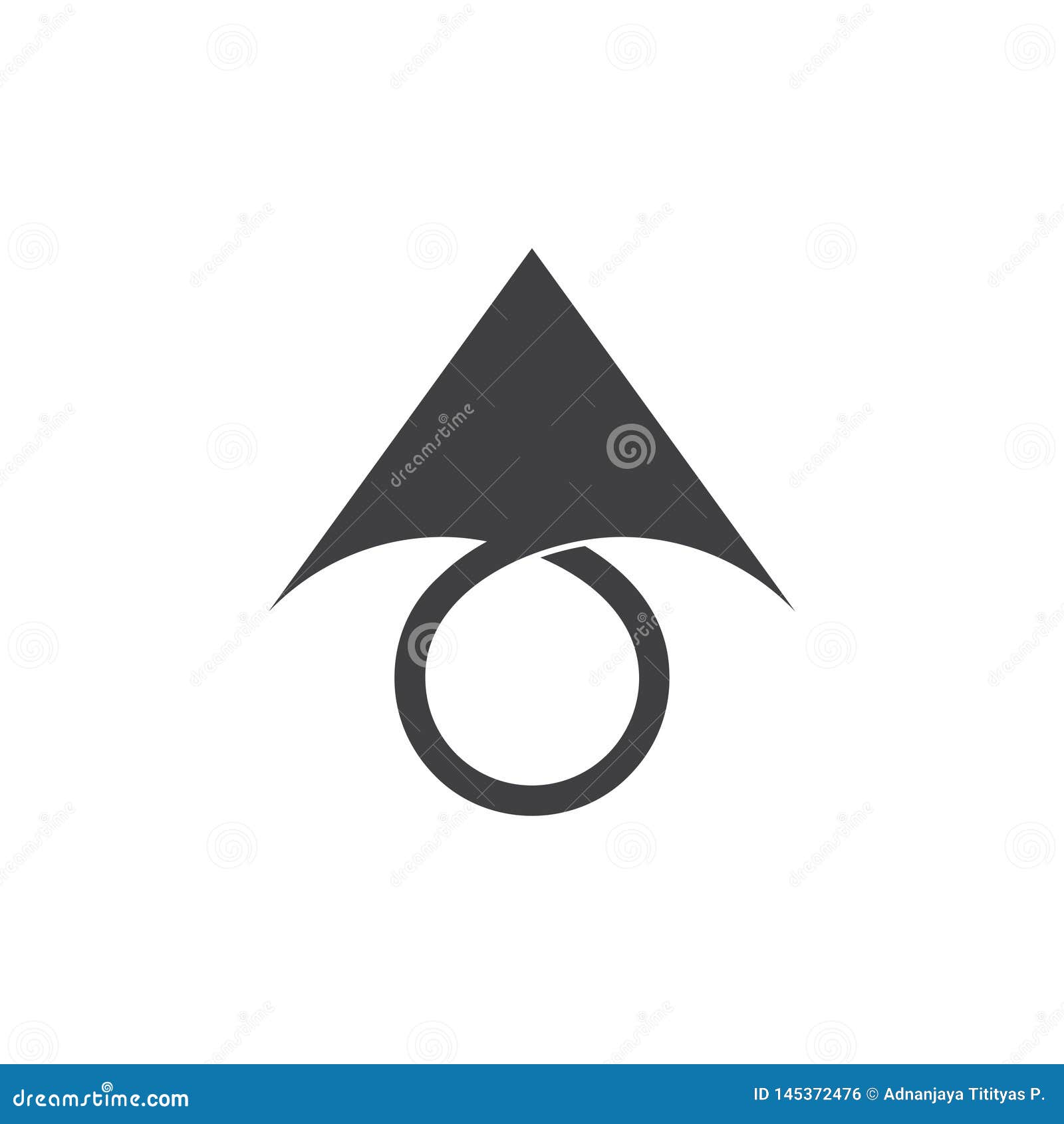 Simple Arrow Up Linked Line Logo Vector Stock Vector - Illustration of ...