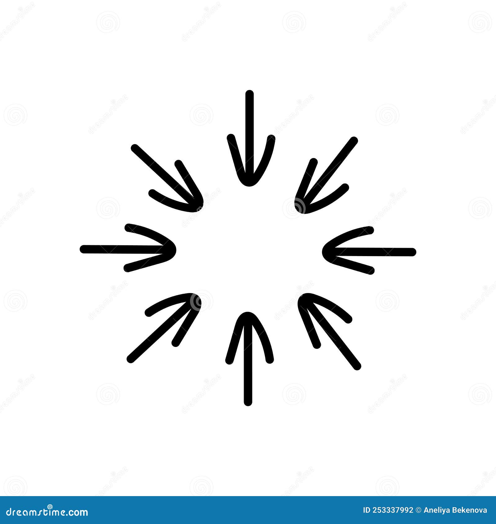 Guidelines Arrow Pointing Upward Royalty-Free Stock Image ...