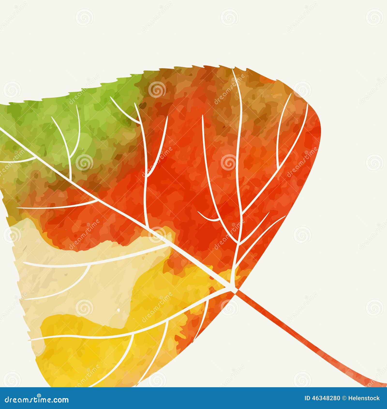 Simple Autumn Background stock vector. Illustration of design - 46348280
