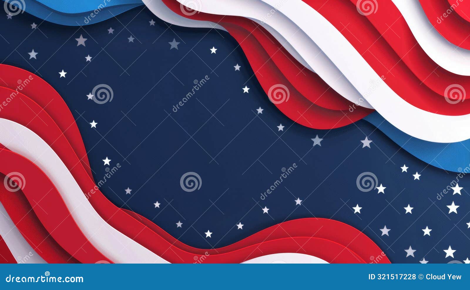 Simple Backdrop with a Subtle Flag Design for Patriot Day. Stock ...