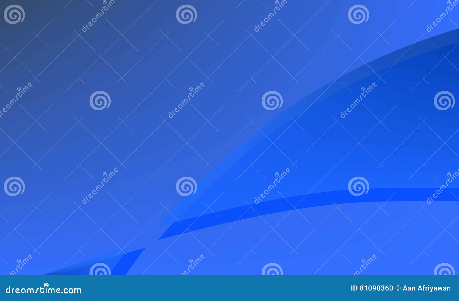 Simple Background with Abstract Lines in Blue Colour Stock Illustration ...