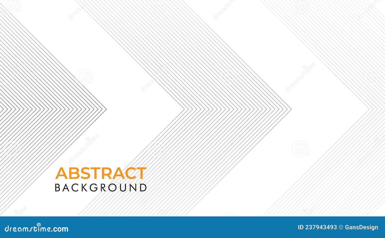 Simple Background with Arrow-shaped Pattern of Black and Gray Lines ...