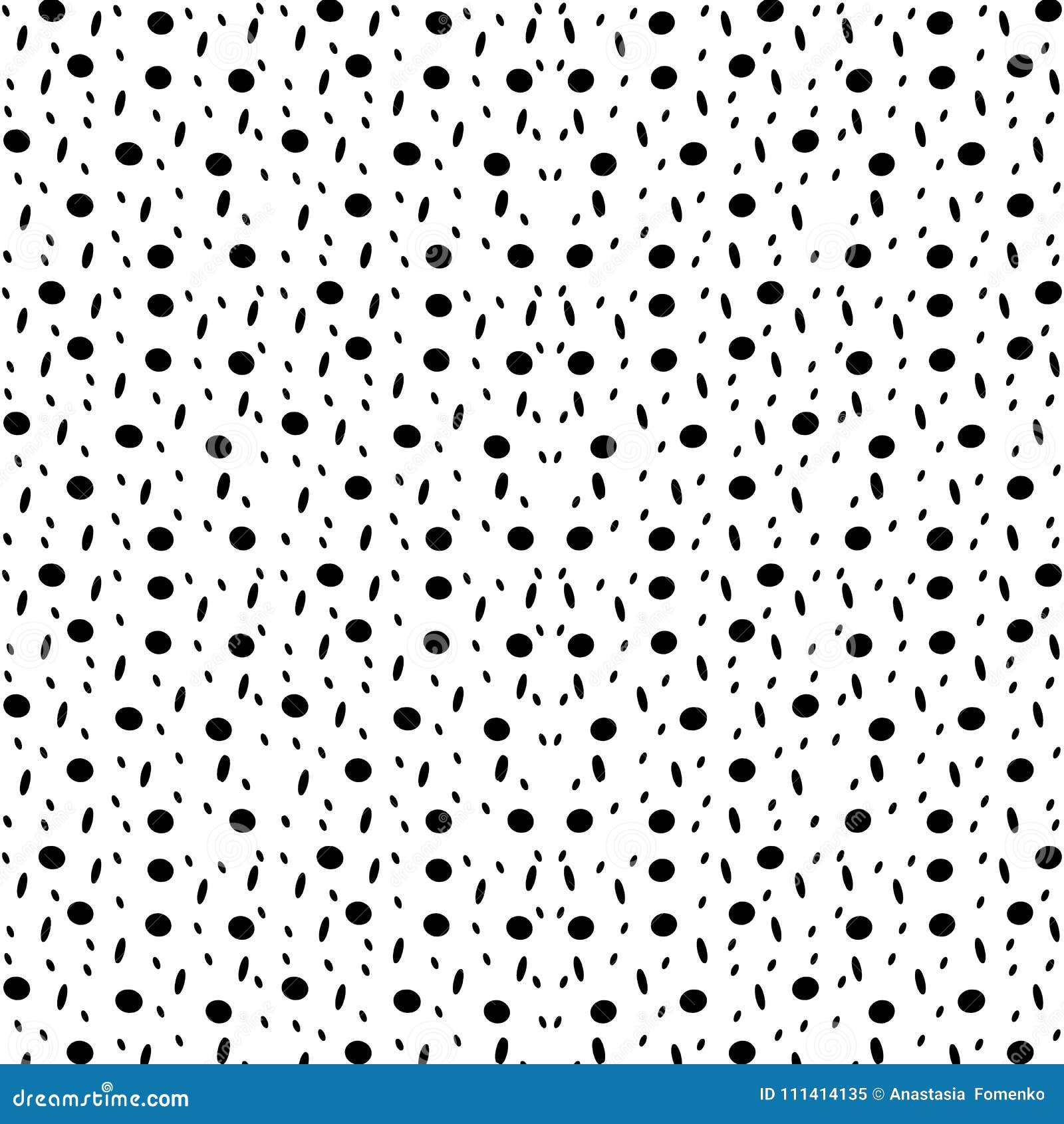 Simple Background of Black Dots. Vector Illustration Editorial Image ...