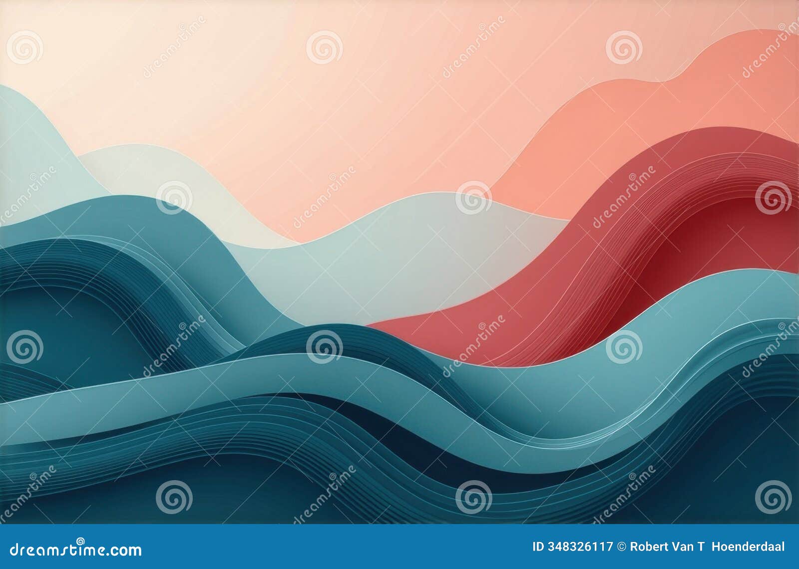 Simple Background of Different Wave Colors at 4-11-2024 Stock ...