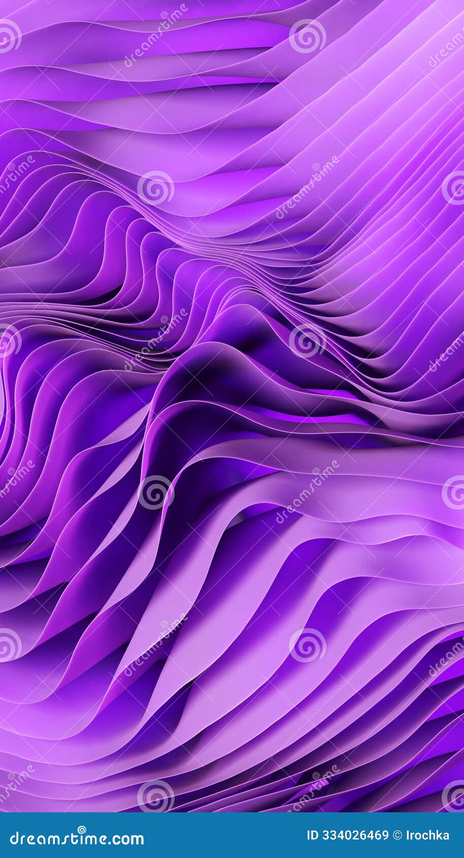 Simple Background with Drapery Layers and Folded Textile Ruffle. Stock ...