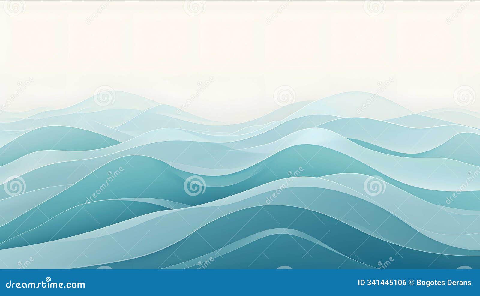 Simple Background with Gentle Waves Going through the Entire Image the ...