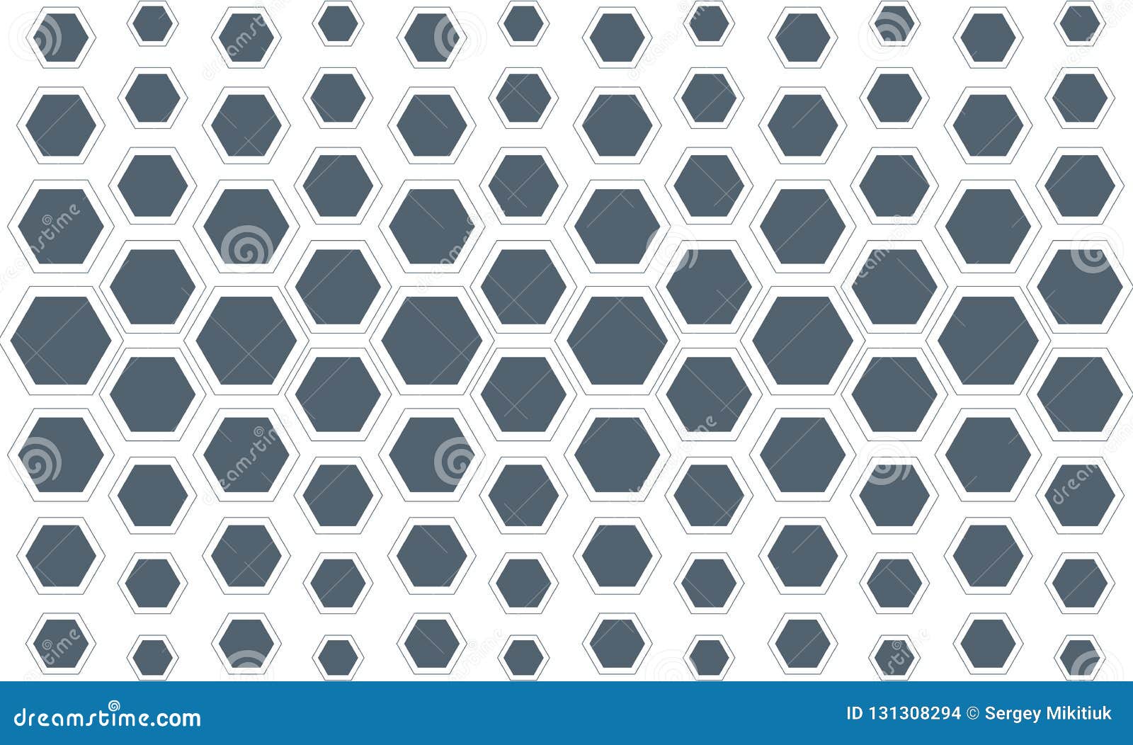 Simple Hexagons Multipurpose Infographic Template With Six Elements ...