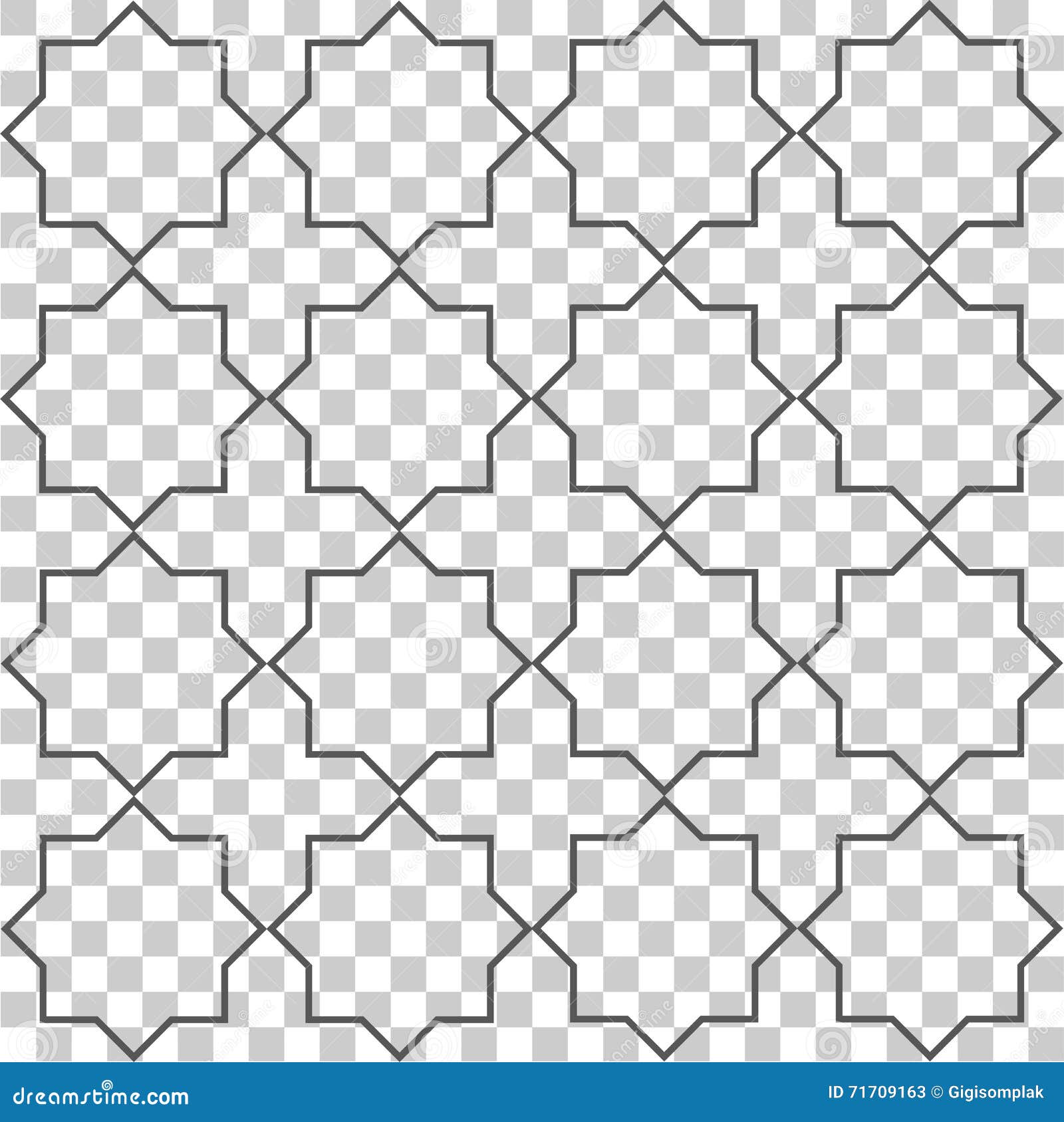 Simple Background - Islamic Shape Stock Vector - Illustration of ...