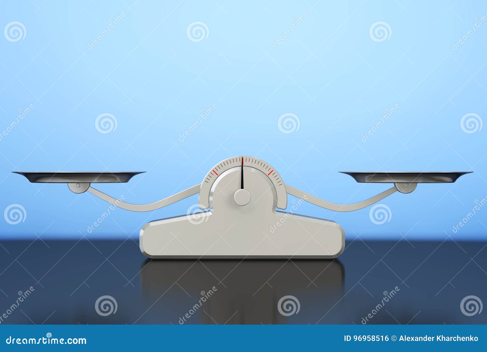 A Simple Balance Cartoon Vector | CartoonDealer.com #193315999