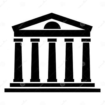 Simple Bank Logo Vector Illustration Stock Vector - Illustration of ...